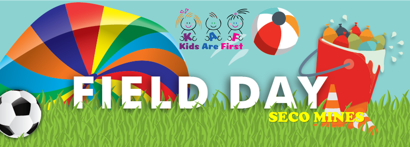 Field Day! Seco Mines Outdoor activity - Kids Are First