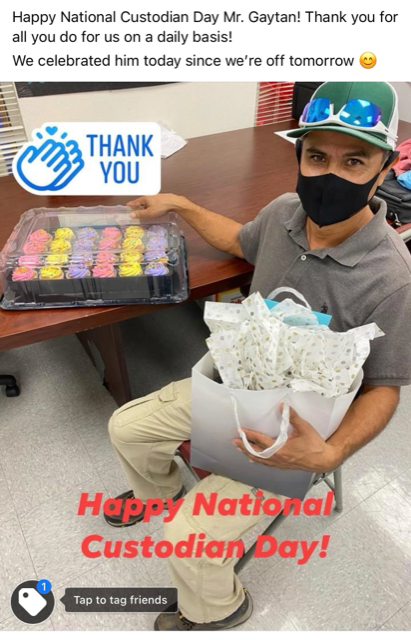 Happy National Custodial Worker's Recognition Day - Kids Are First